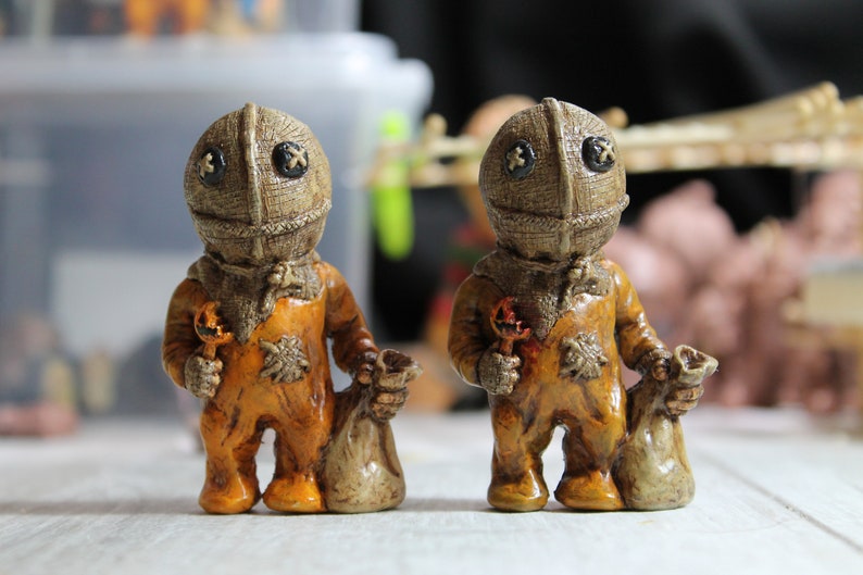 Sam Horror Halloween Art Toy Maniac Figure Trick 'r - Etsy