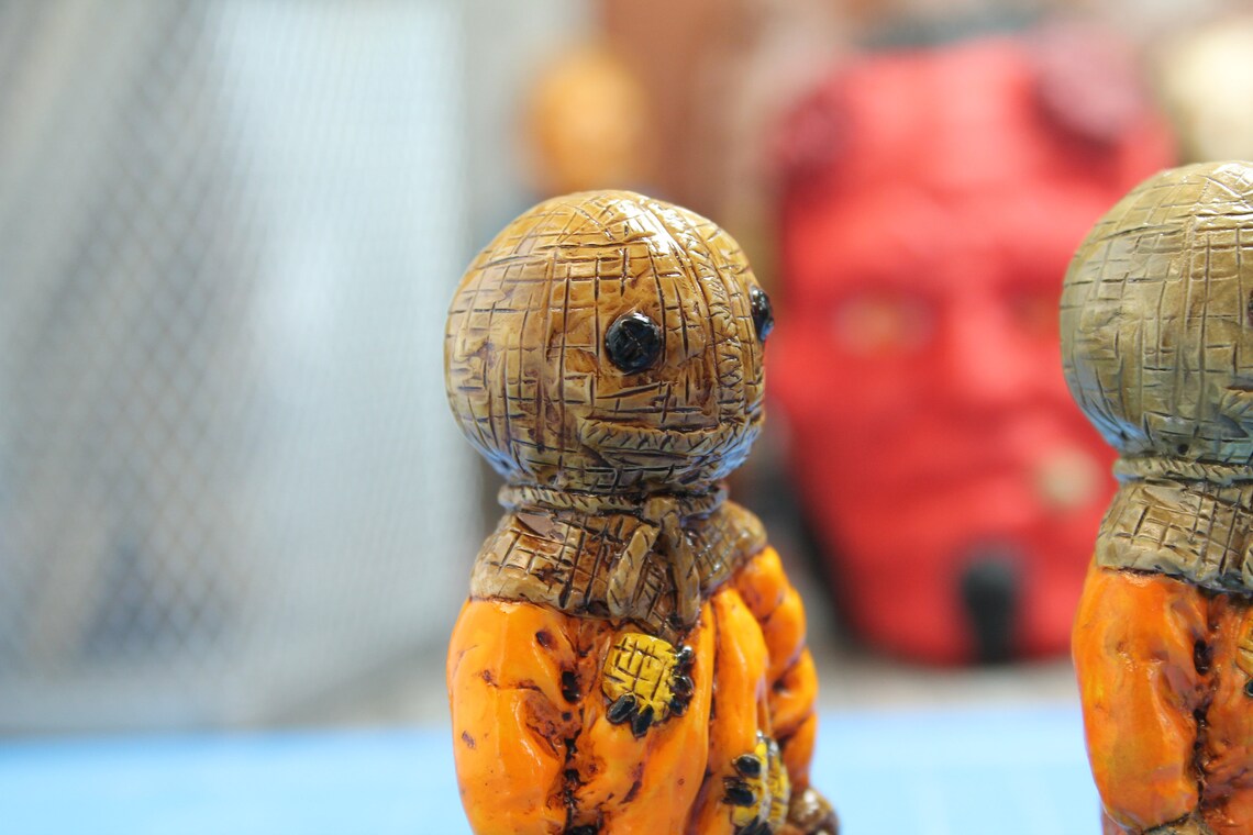 Sam Horror Halloween Art Toy Maniac Figure Trick 'r - Etsy