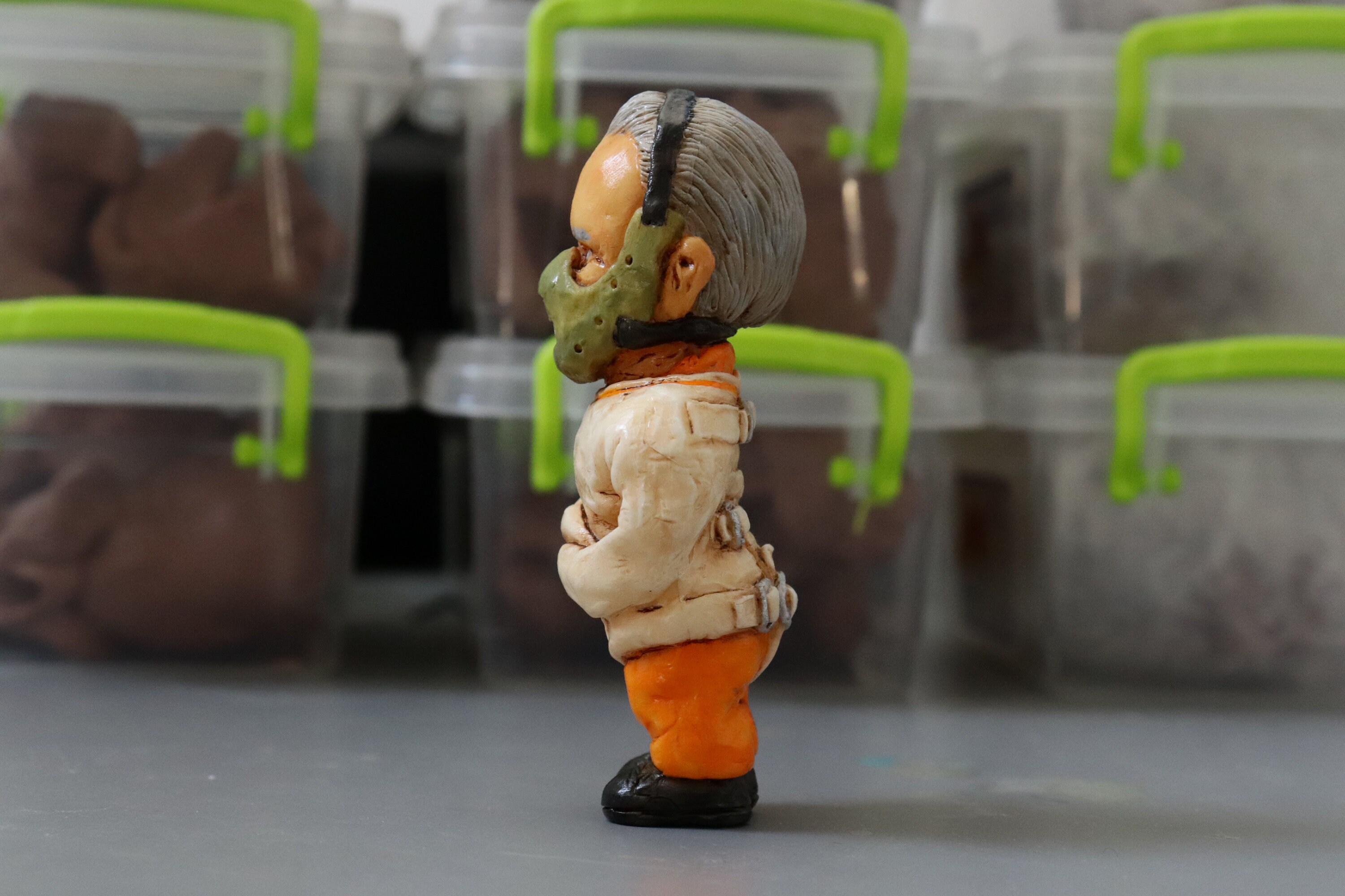 Hannibal Lecter Horror Halloween Art Toy Maniac Figure - Etsy