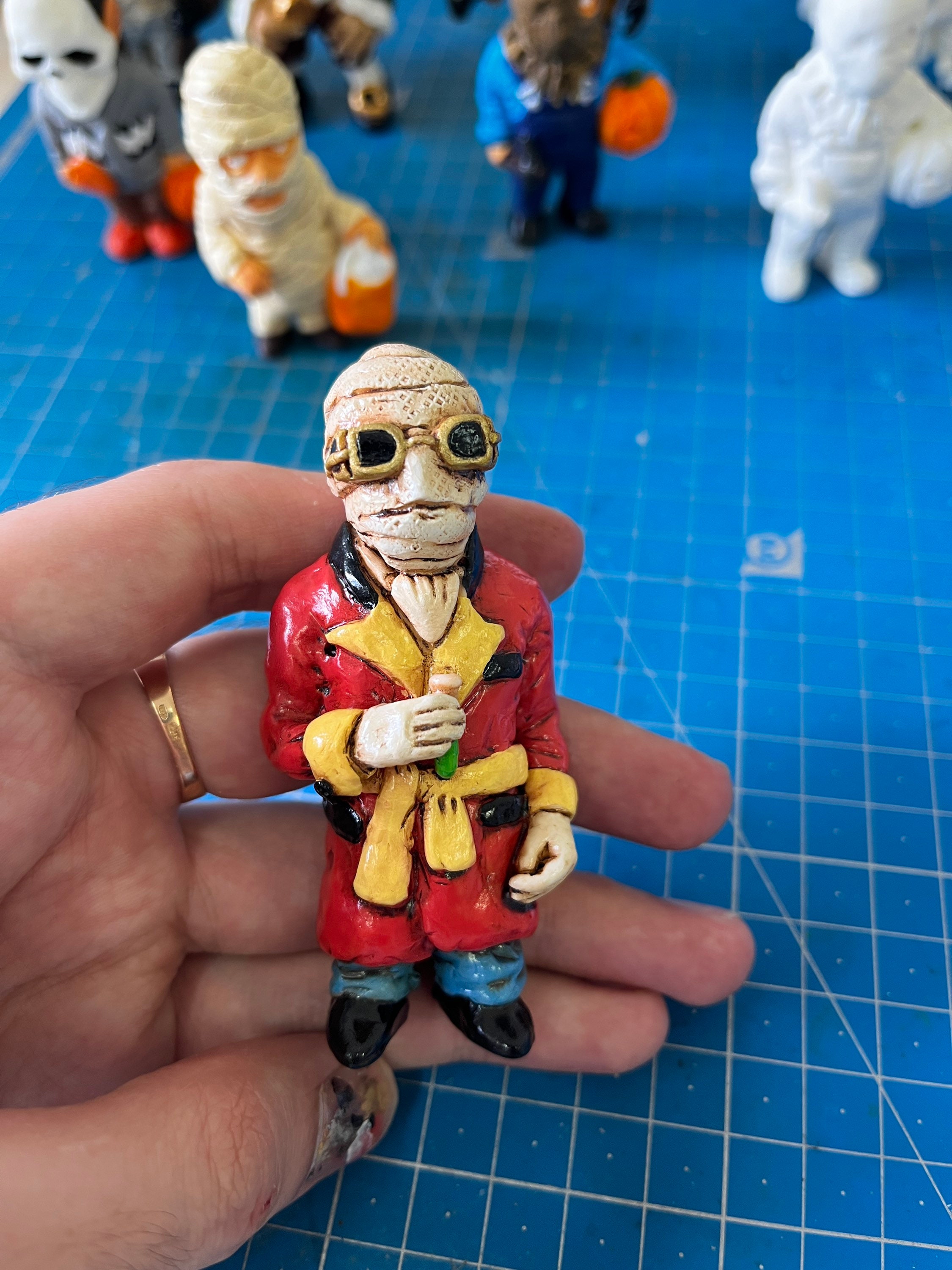 Invisible Man Monsters Classic Horror Halloween Art Toy - Etsy