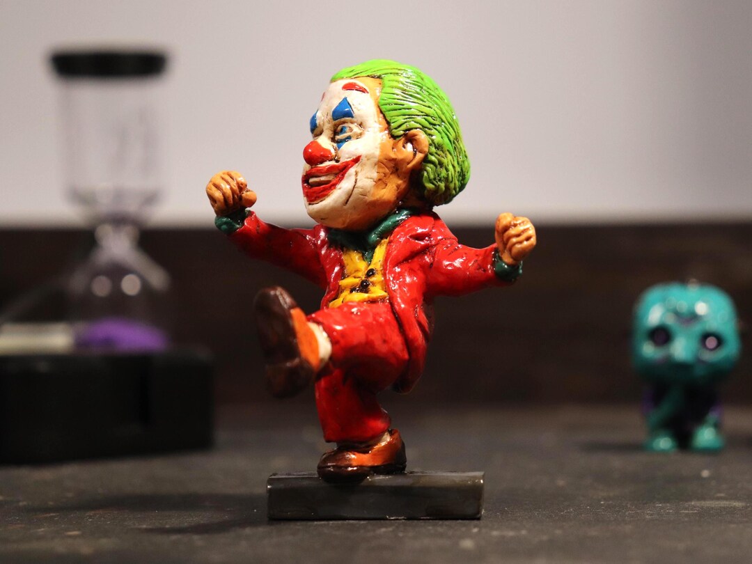 Joker , Monster, Horror, Art Toy, Clown, Figurine, Collectible , Statue ...