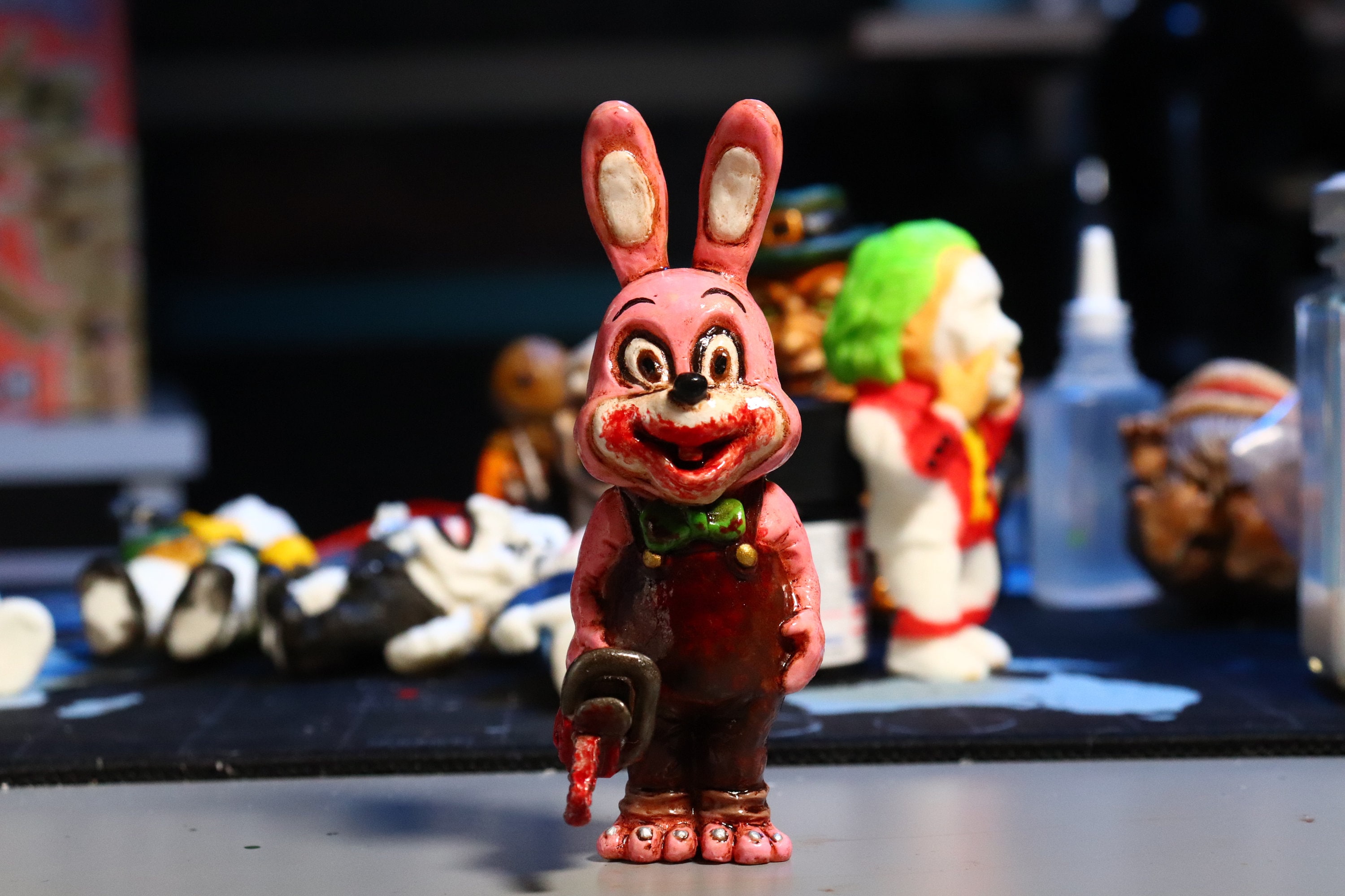 Robbie the Rabbit Silent Hill Horror Halloween Art Toy | Etsy