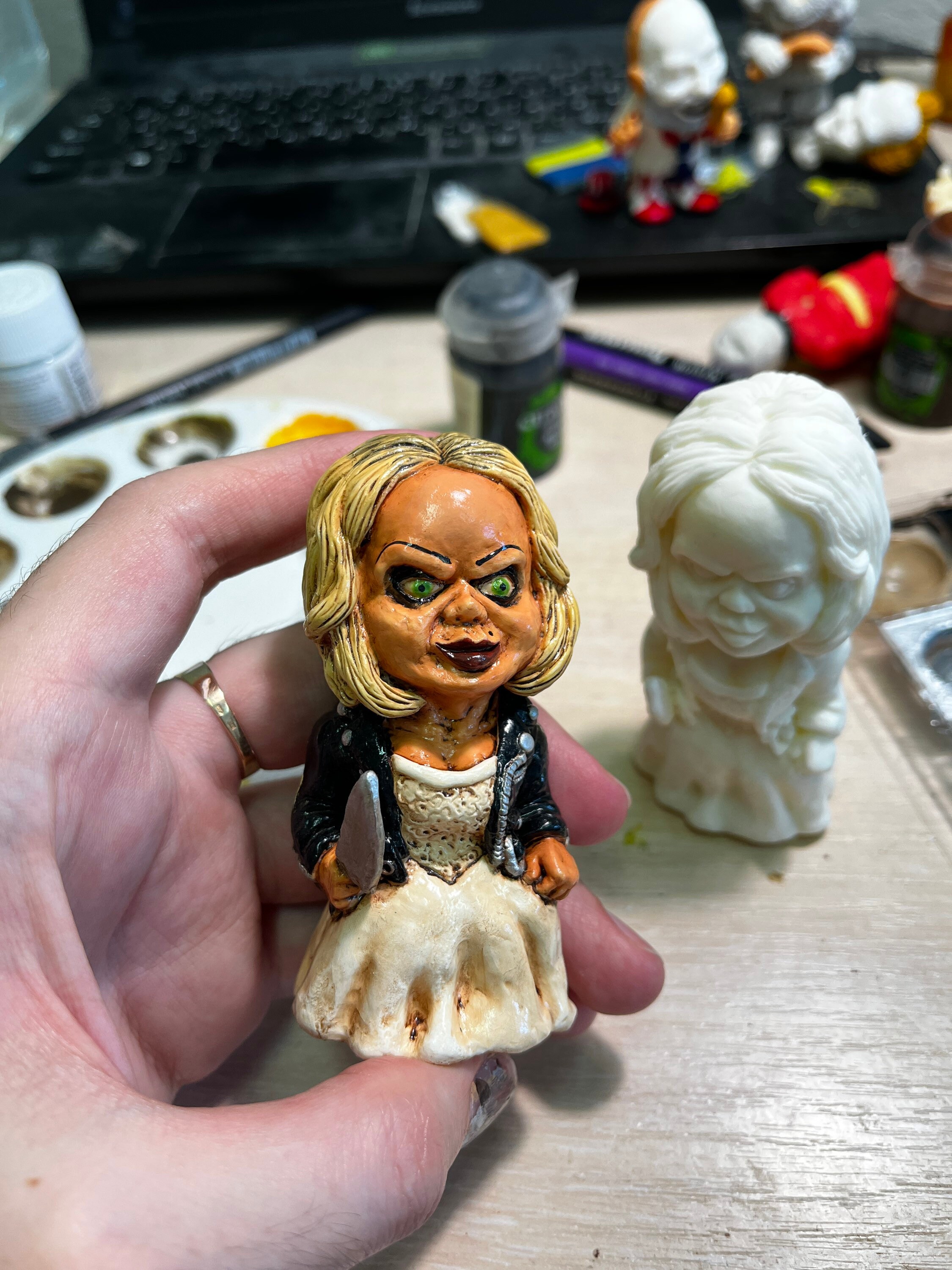 Tiffany , Horror, Art Toy, Slasher, Figure, Collectible Toy - Etsy