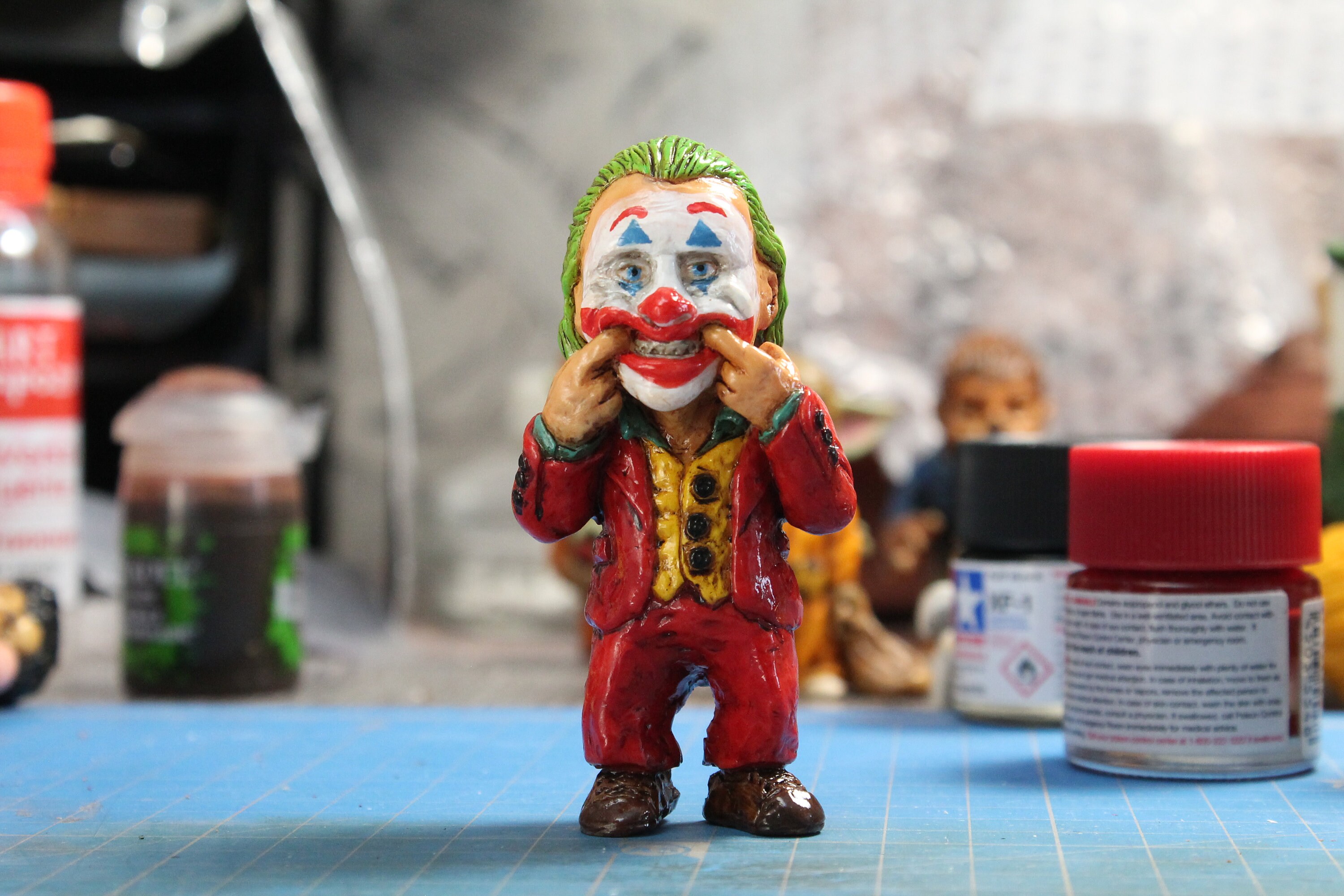 Joker 2019 Monster Horror Art Toy Clown Figurine - Etsy