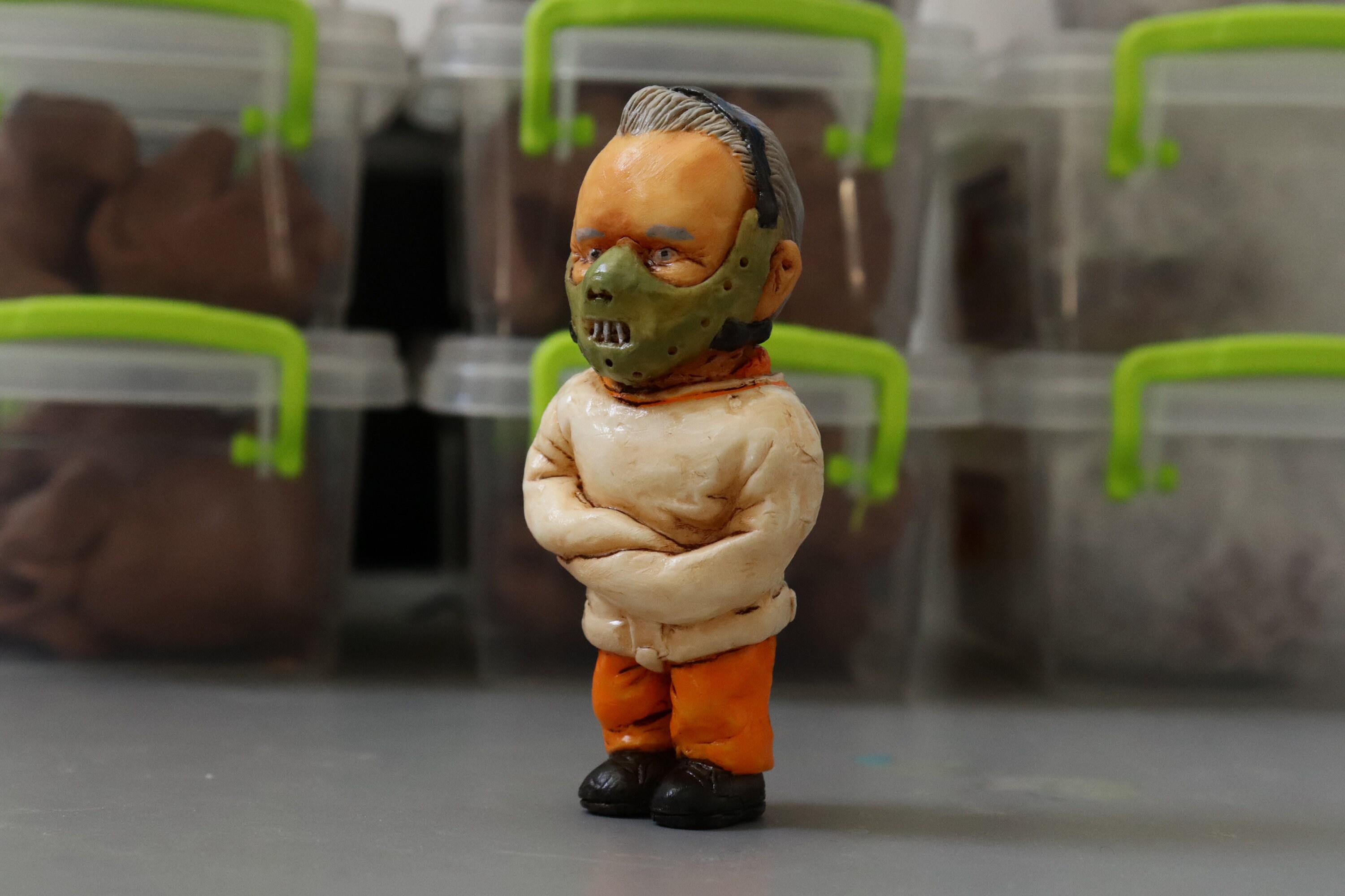 Hannibal Lecter Horror Halloween Art Toy Maniac Figure - Etsy