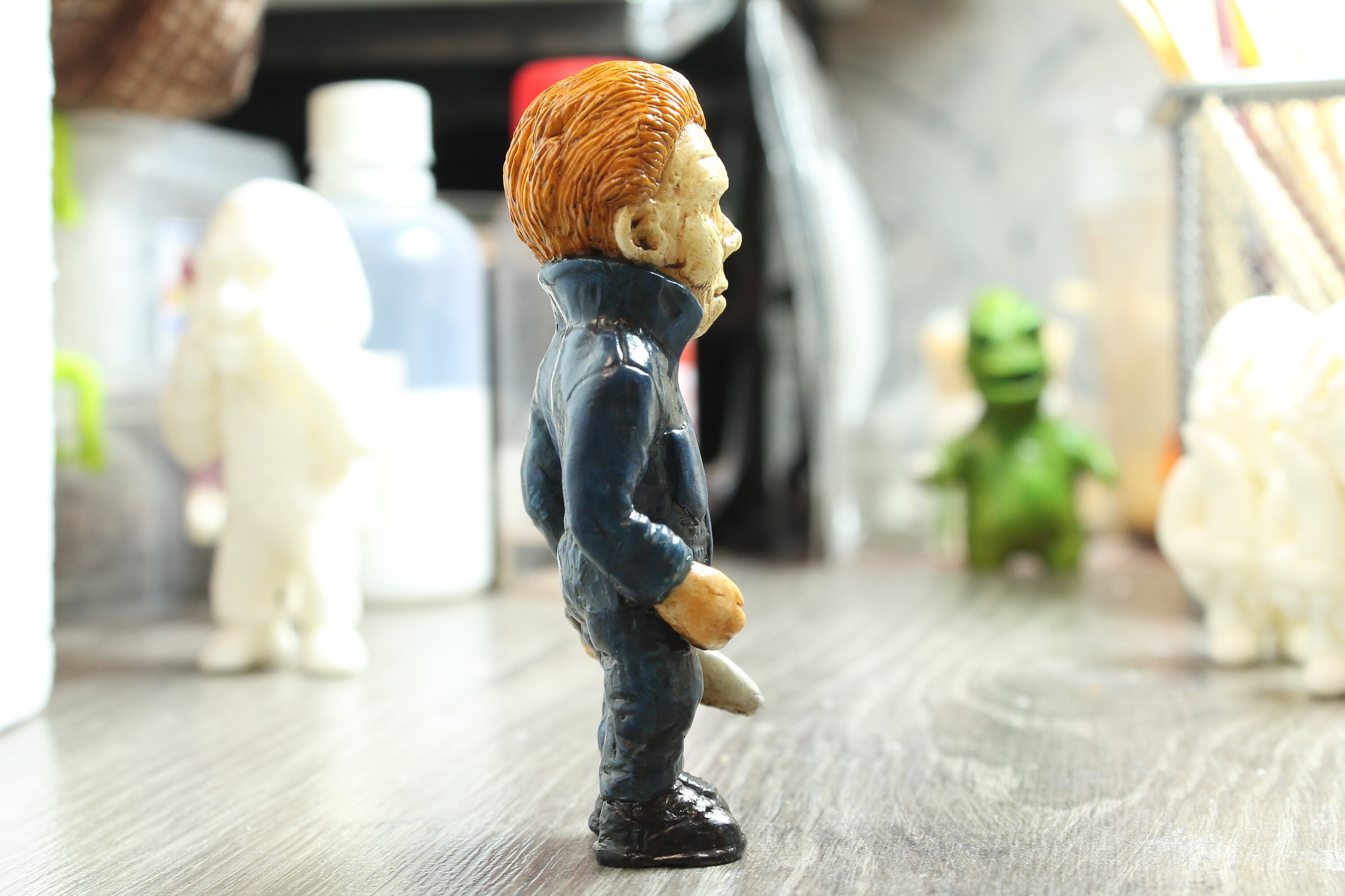 Maniac Horror Halloween Art Toy Figure Slasher - Etsy