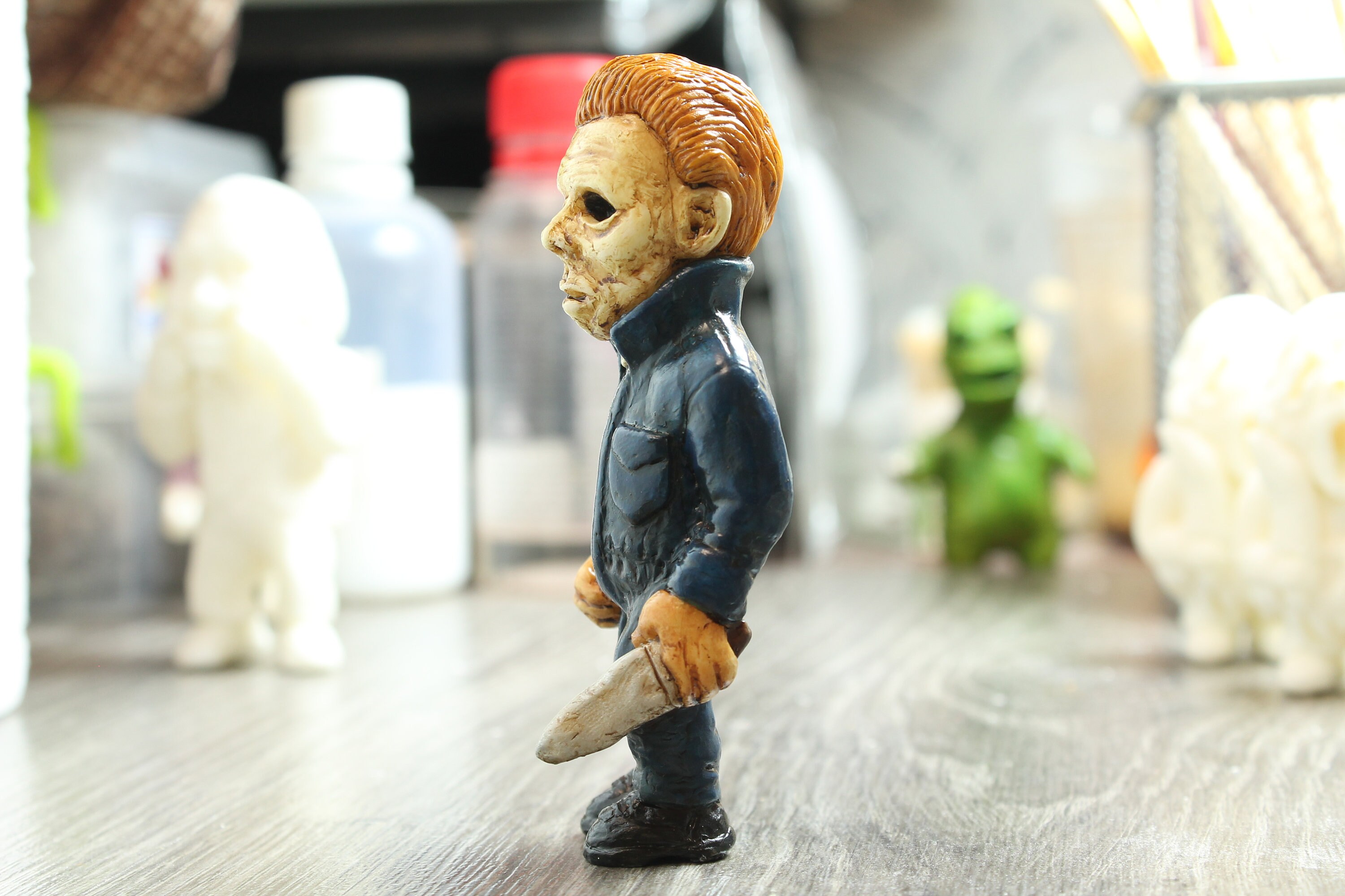 Maniac Horror Halloween Art Toy Figure Slasher - Etsy