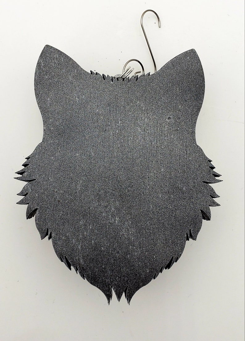 3D Arctic Fox Silver Fox Multilayer Wooden Sculpture | Etsy