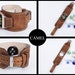 Cuff Leather Band for Fitbit Versa 4 - Sense 2 - Versa 3 - Sense - 2 ...