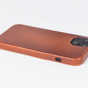 IPhone 13 Mini Personalized Leather Phone Case Customized - Etsy