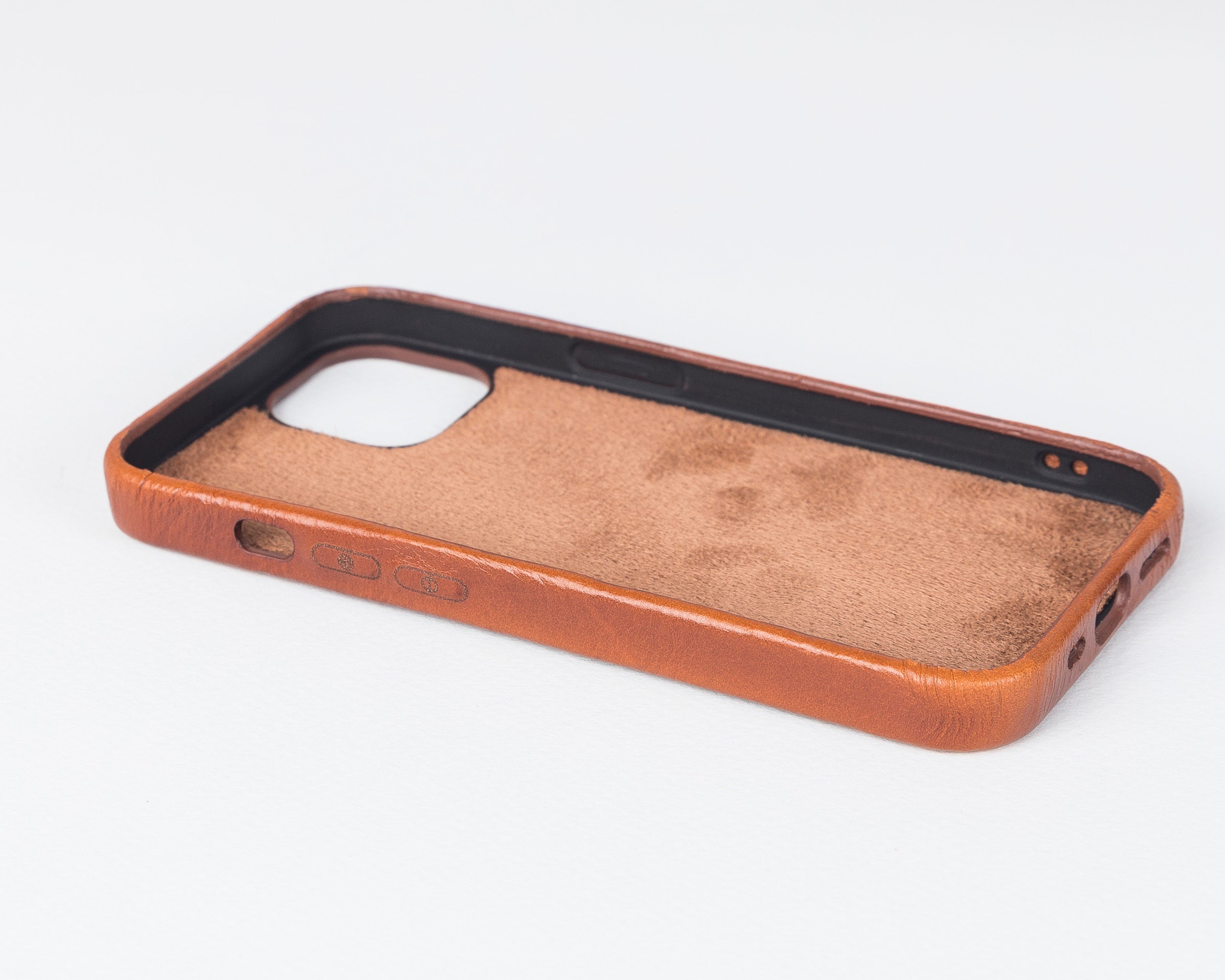 Iphone 13 Mini Personalized Leather Phone Case Customized - Etsy