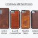 IPhone 13 Mini Personalized Leather Phone Case Customized - Etsy