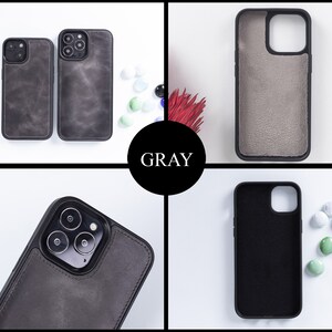 Apple iPhone 13 Pro Max Case, Leather iPhone 14 Pro Max Protective ...