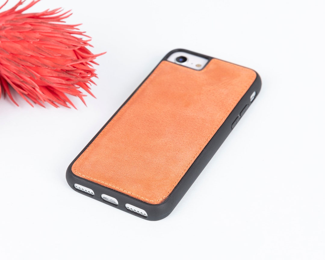 Personalized iPhone SE 2022 Case, Leather iPhone SE Case, iPhone 8 Case ...