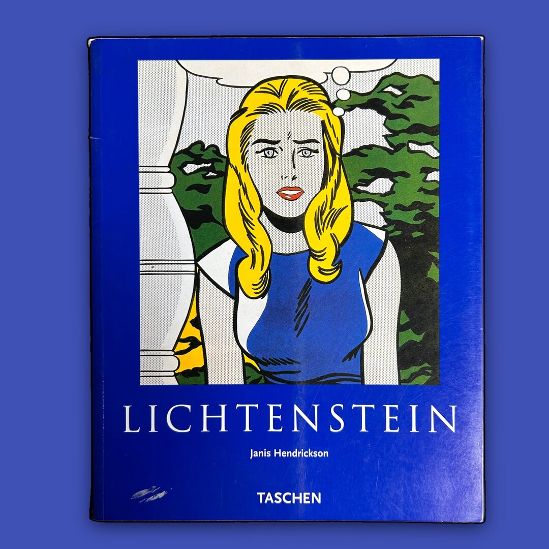 Vintage Roy Lichtenstein Art Book - Etsy