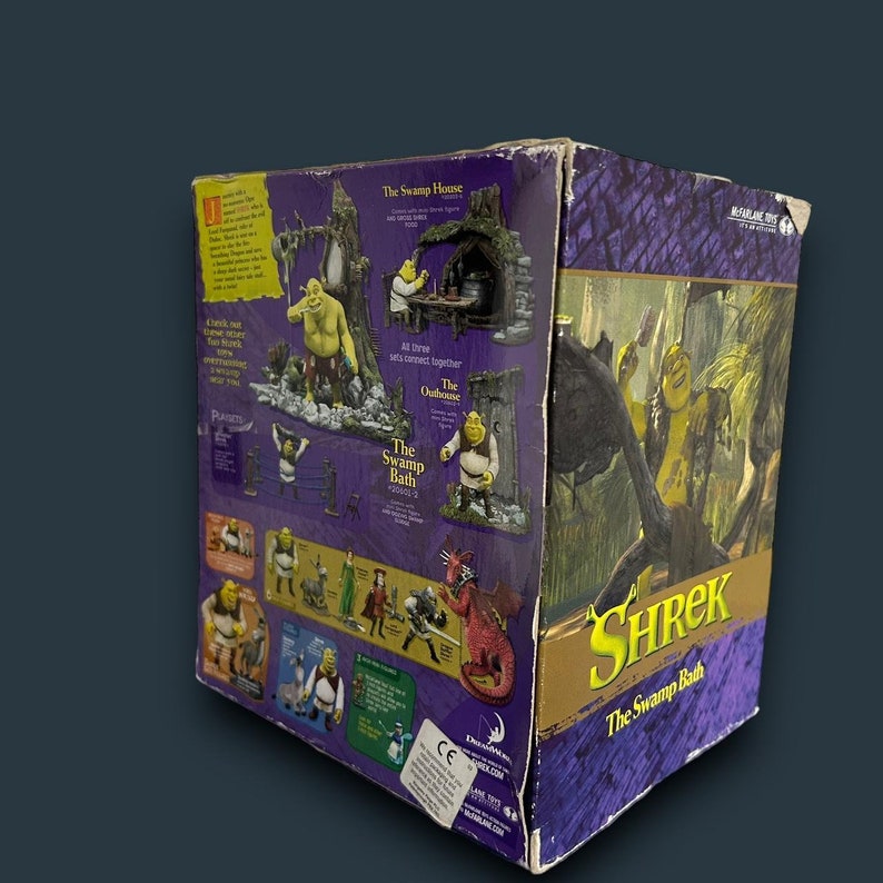 Vintage Shrek the Swamp Bath Diorama Boxed Toy - Etsy