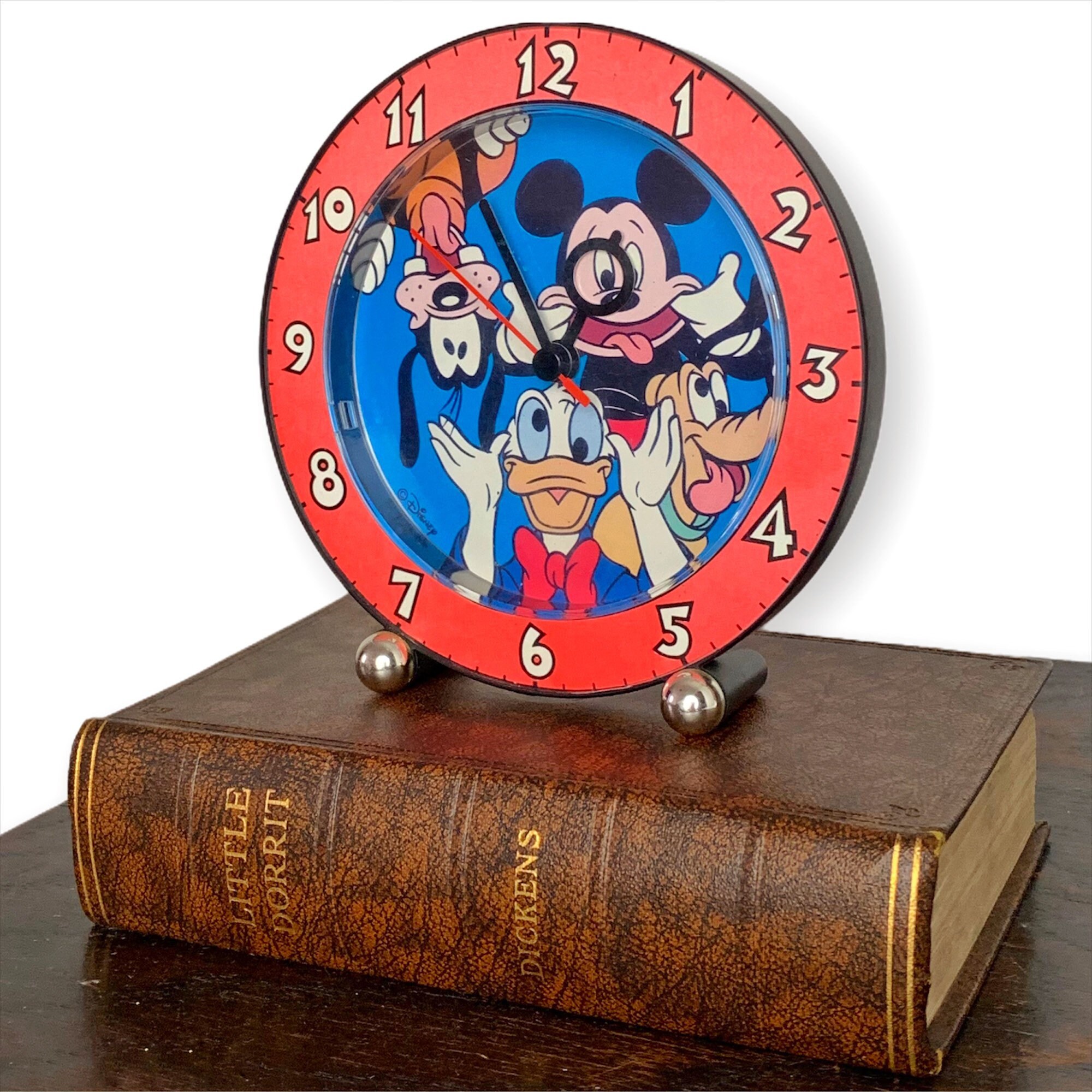 Vintage Mickey Mouse Clock for sale | Only 3 left at -75%
