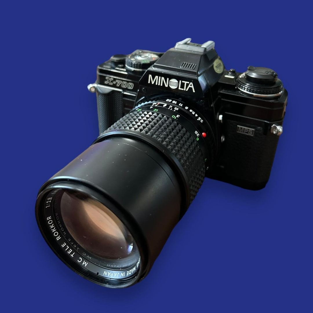Vintage 1980s Minolta X 700 35MM FILM CAMERA - Etsy