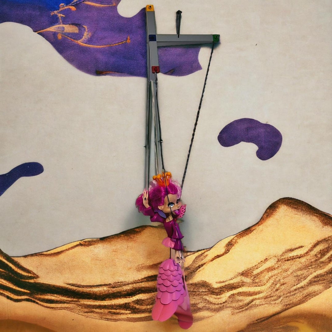 Princess Destiny Marionette Puppet 2000 Artist Daniel Oates - Etsy