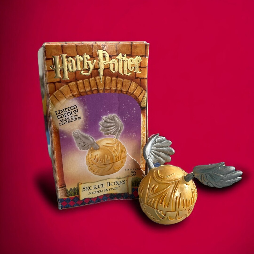 Vintage Harry Potter Golden Snitch Boxed Toy - Etsy