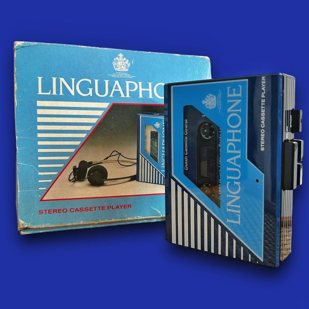 Vintage 90s Linguaphone Walkman Cassette Player - Etsy