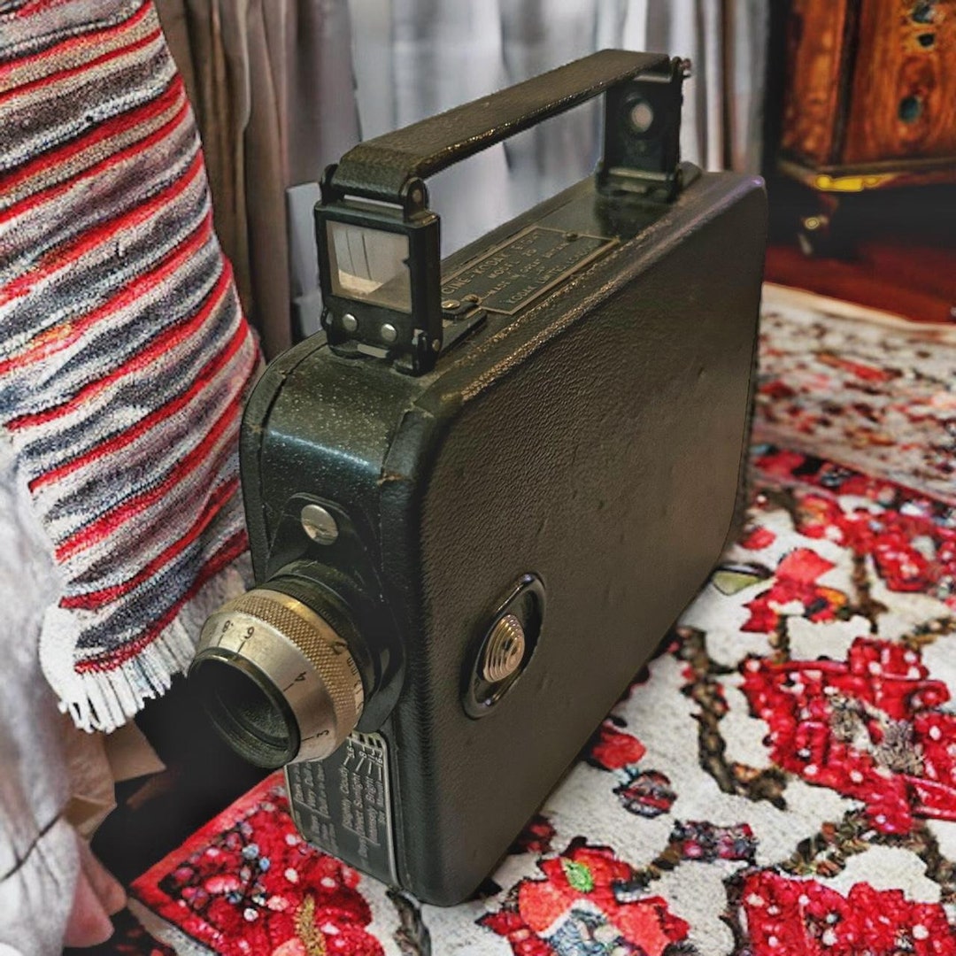 Vintage 1930s Kodak 8mm Cine Movie Camera - Etsy
