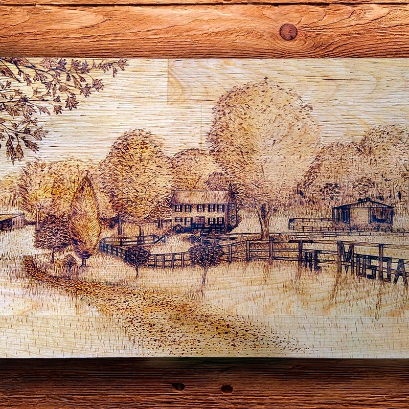 Woodburning Art - Etsy