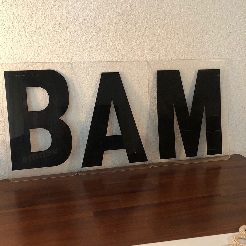 Vintage Wall Letters - Etsy