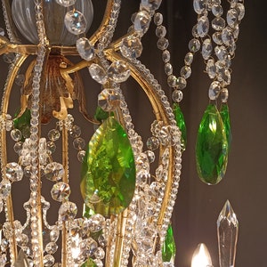 Handmade Crystal Chandelier – Italian Artisan Lighting – Luxury Home ...