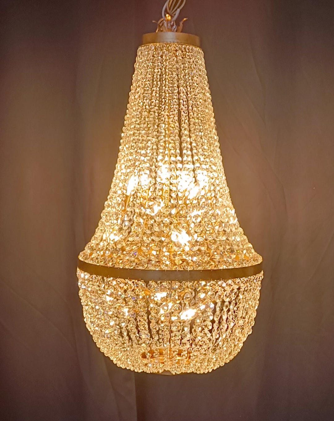 Handmade Crystal Chandelier – Italian Artisan Lighting – Luxury Home ...