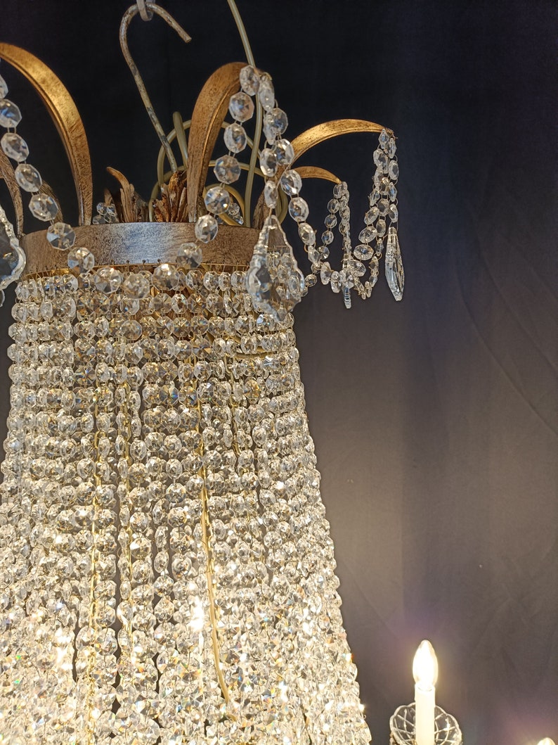 Handmade Crystal Chandelier – Italian Artisan Lighting – Luxury Home ...