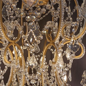 Handmade Crystal Chandelier – Italian Artisan Lighting – Luxury Home ...
