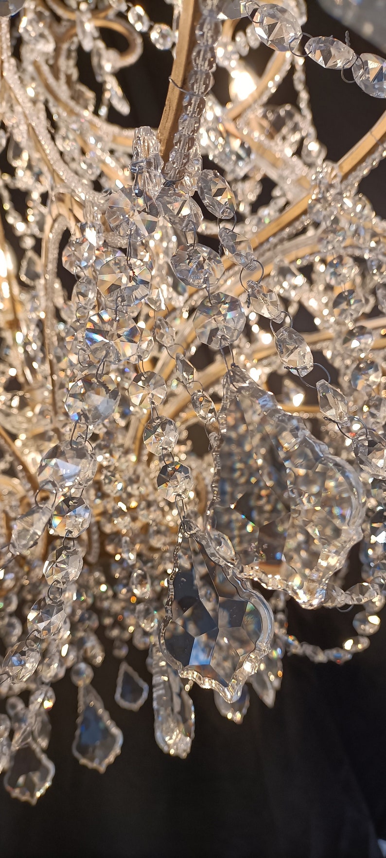 Handmade Crystal Chandelier – Italian Artisan Lighting – Luxury Home ...