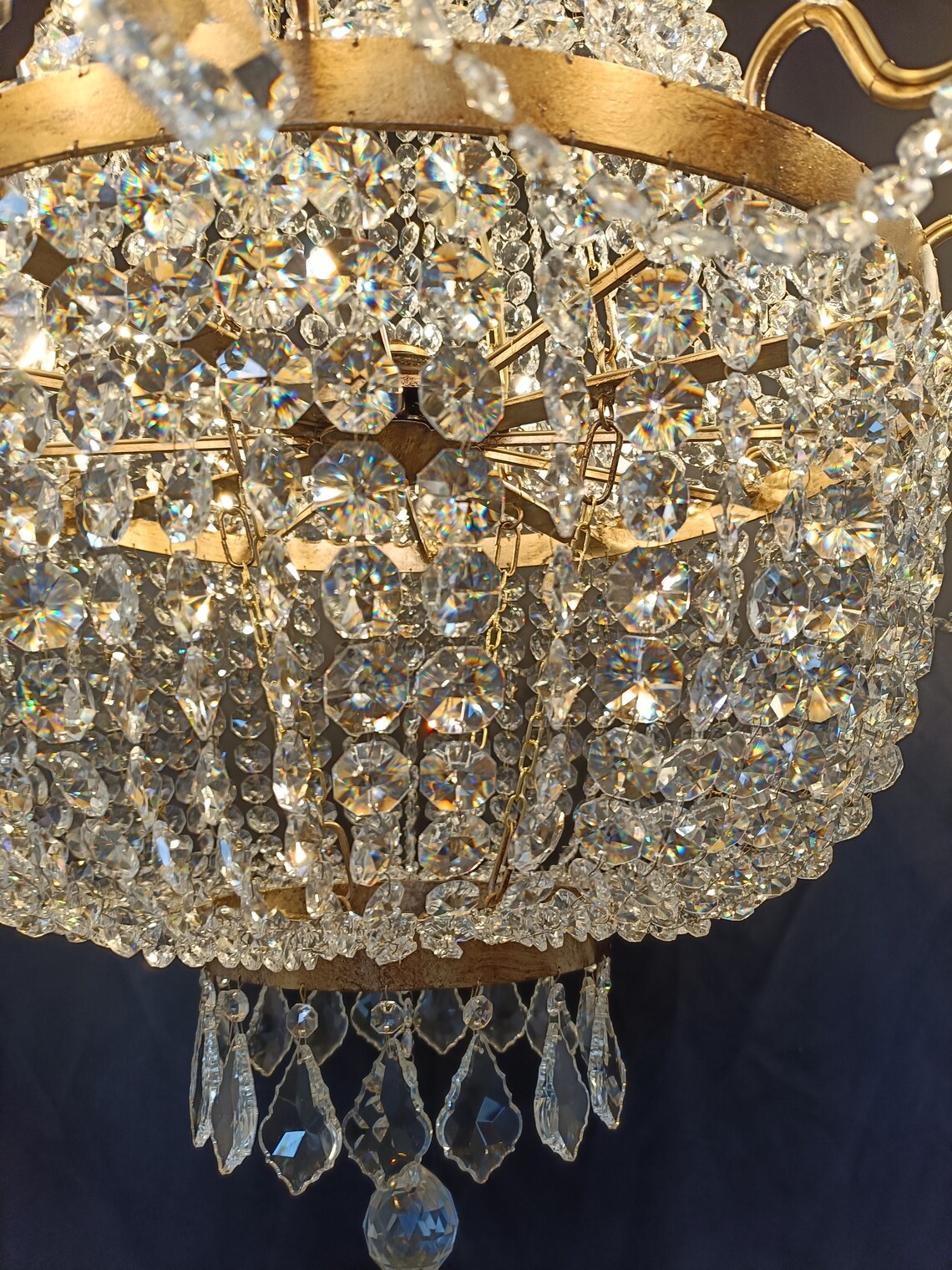 Handmade Crystal Chandelier – Italian Artisan Lighting – Luxury Home ...