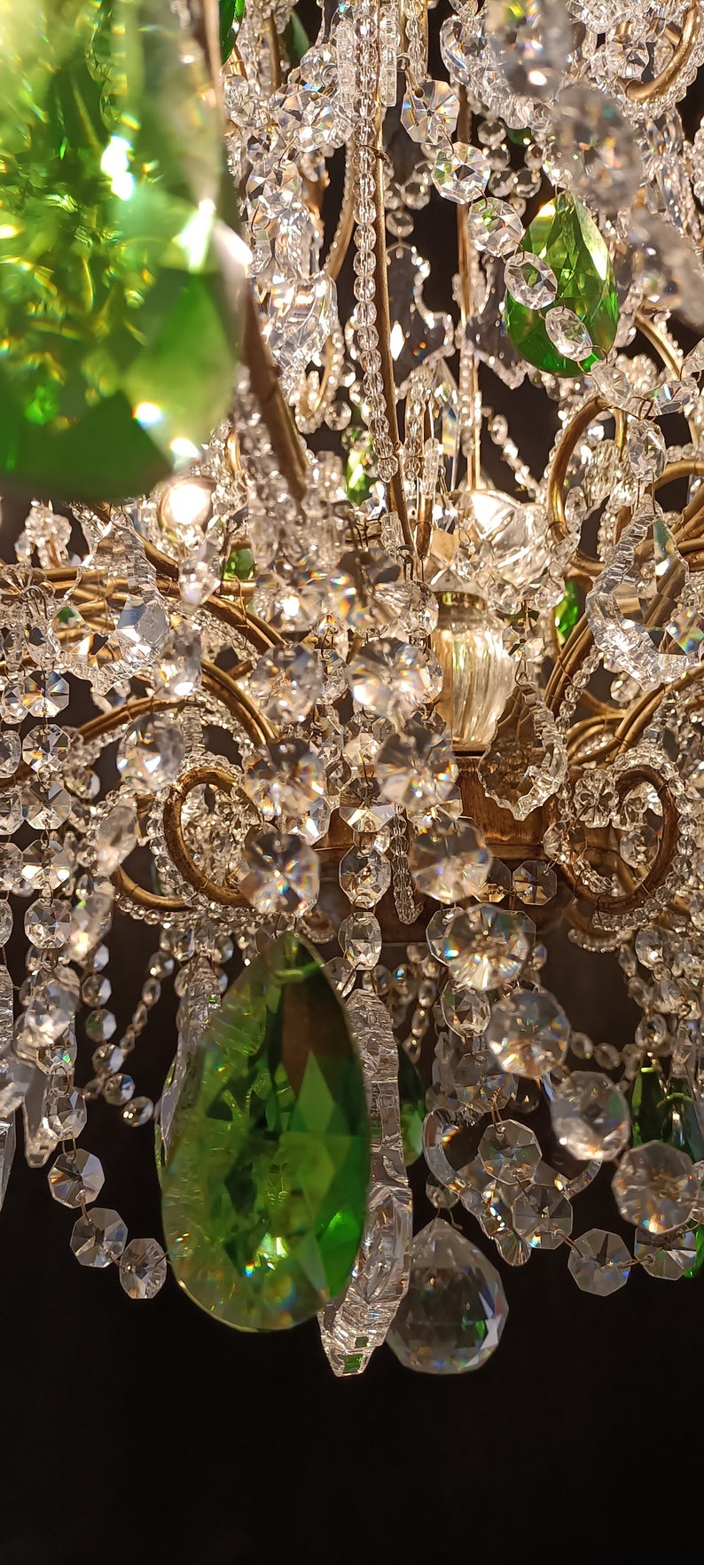 Handmade Crystal Chandelier – Italian Artisan Lighting – Luxury Home ...