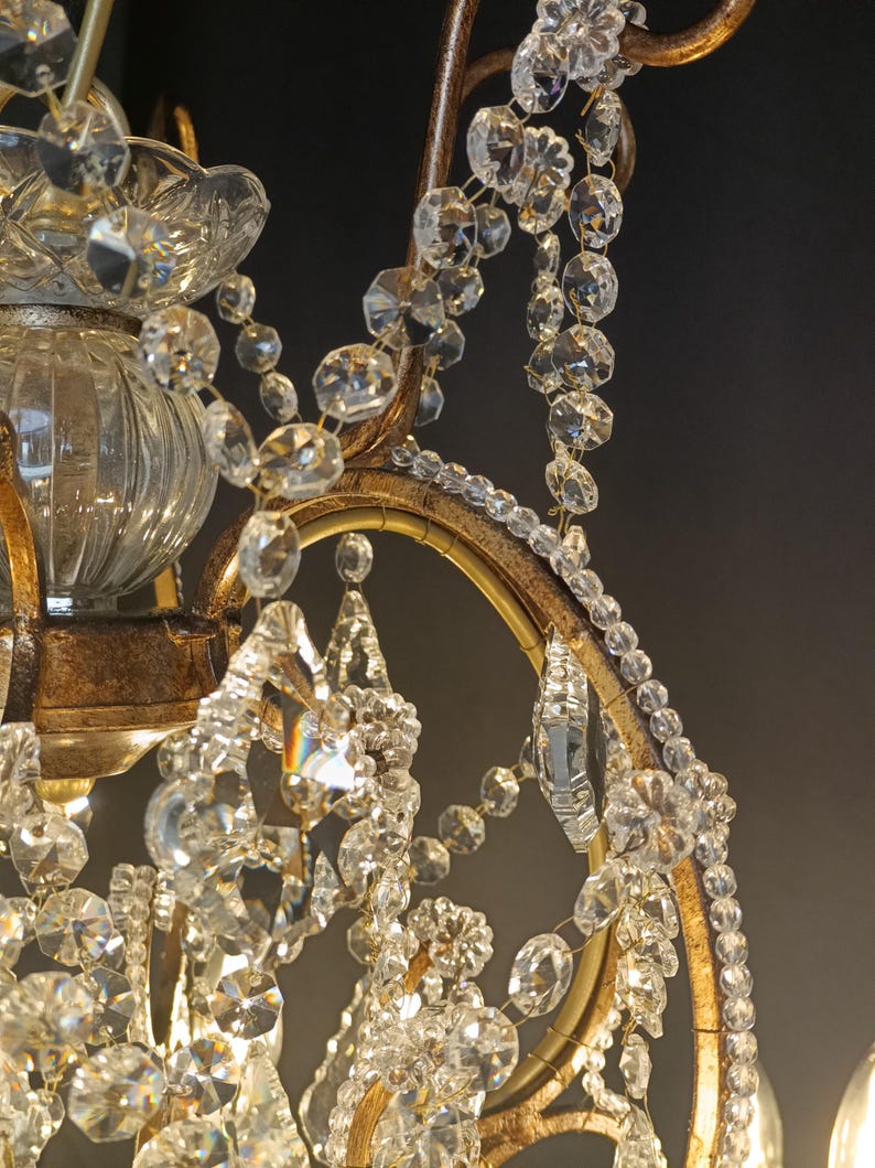 Handmade Crystal Chandelier – Italian Artisan Lighting – Luxury Home ...