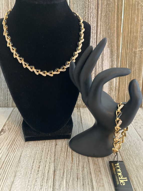 Vintage vonelle black swarovski - Gem