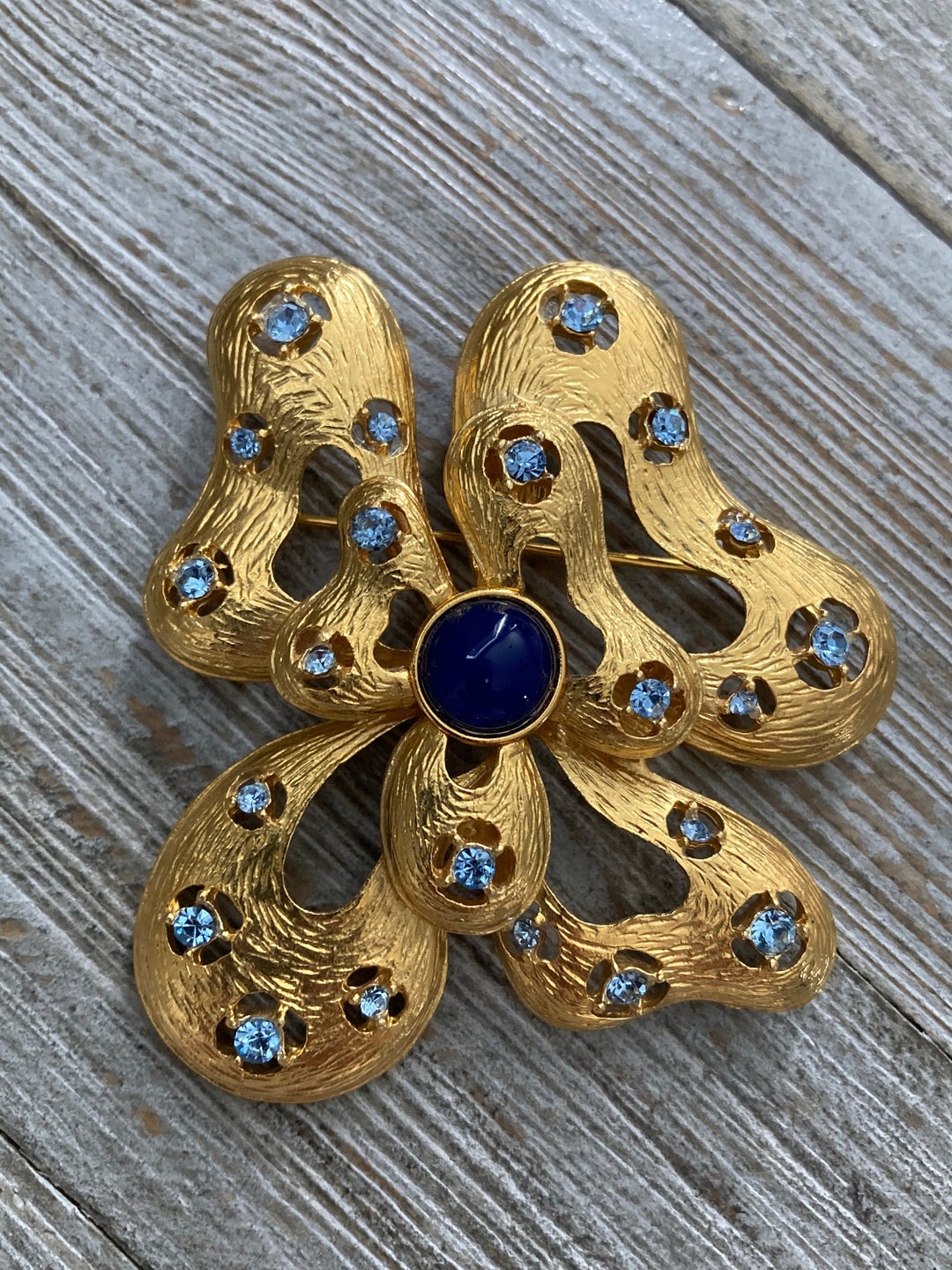 Gorgeous IVANA Signed Vintage 1990's Massive Gold Classic Statement ...