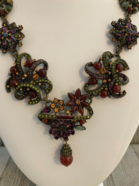 vintage statement signed heidi - Gem