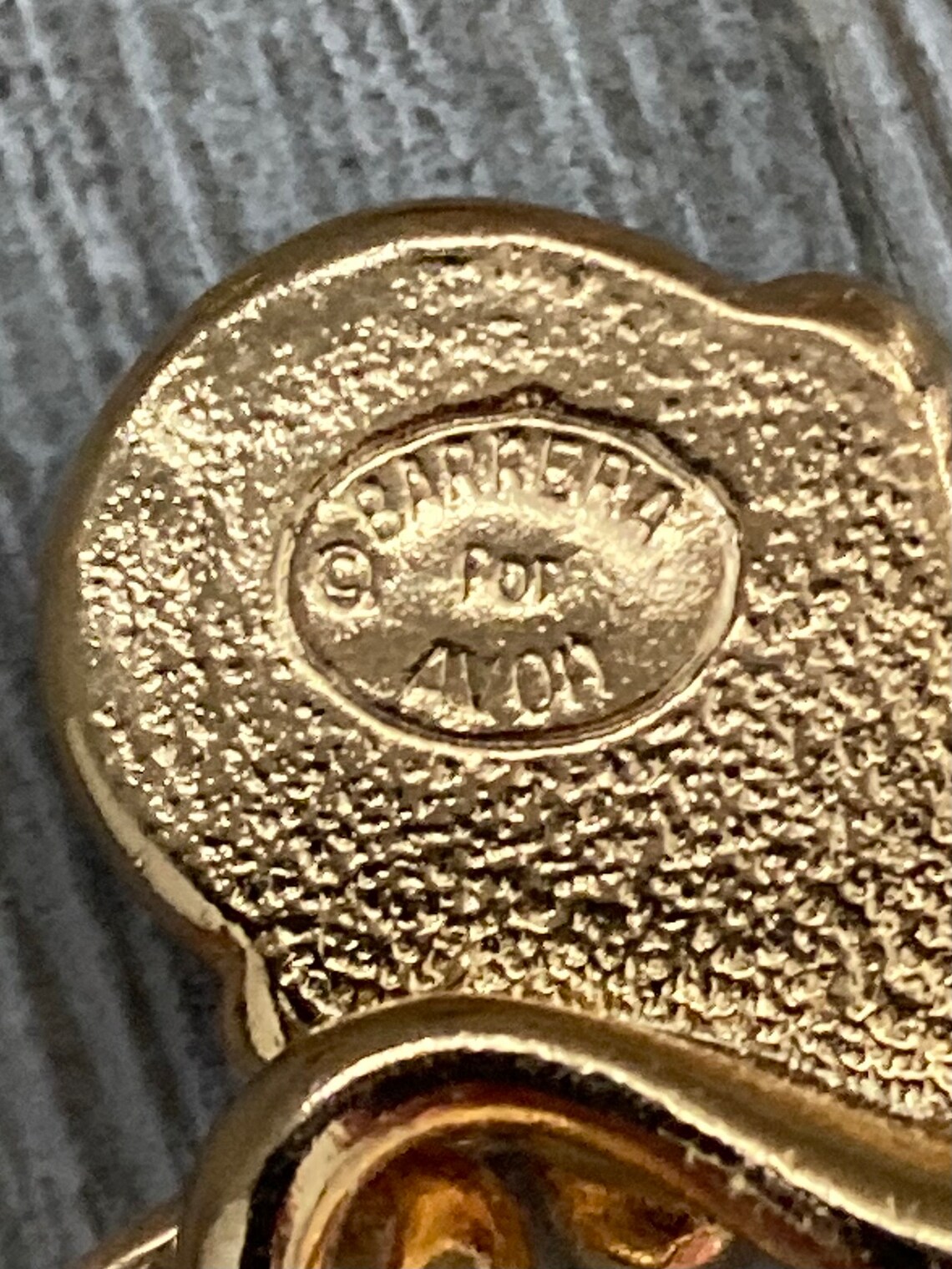 Stunning BARRERA for AVON NOS Vintage 1990 Granada Collection Gold and ...