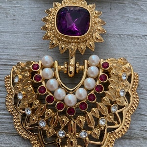 Breathtaking SHAILL JHAVERI for Avon Rare Vintage 1993 Imperial ...