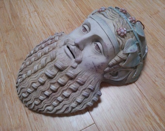 Greek god mask | Etsy