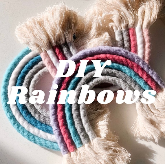 DIY RAINBOW Design a kit in your own custom colours to | Etsy