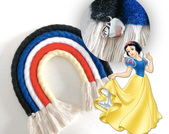 DISNEY INSPIRED RAPUNZEL Rainbow Disney Decor Macrame | Etsy