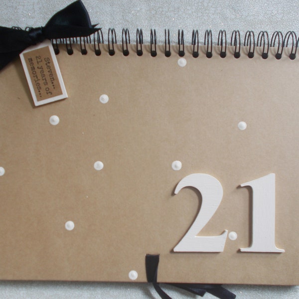 21st Birthday Scrapbook Pages - Etsy