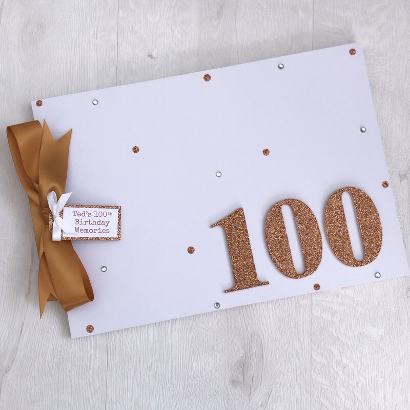 Personalized 100th Birthday - Etsy