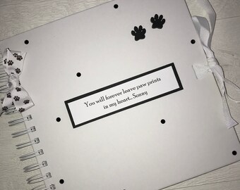 Pet Dog Memory Book | Etsy
