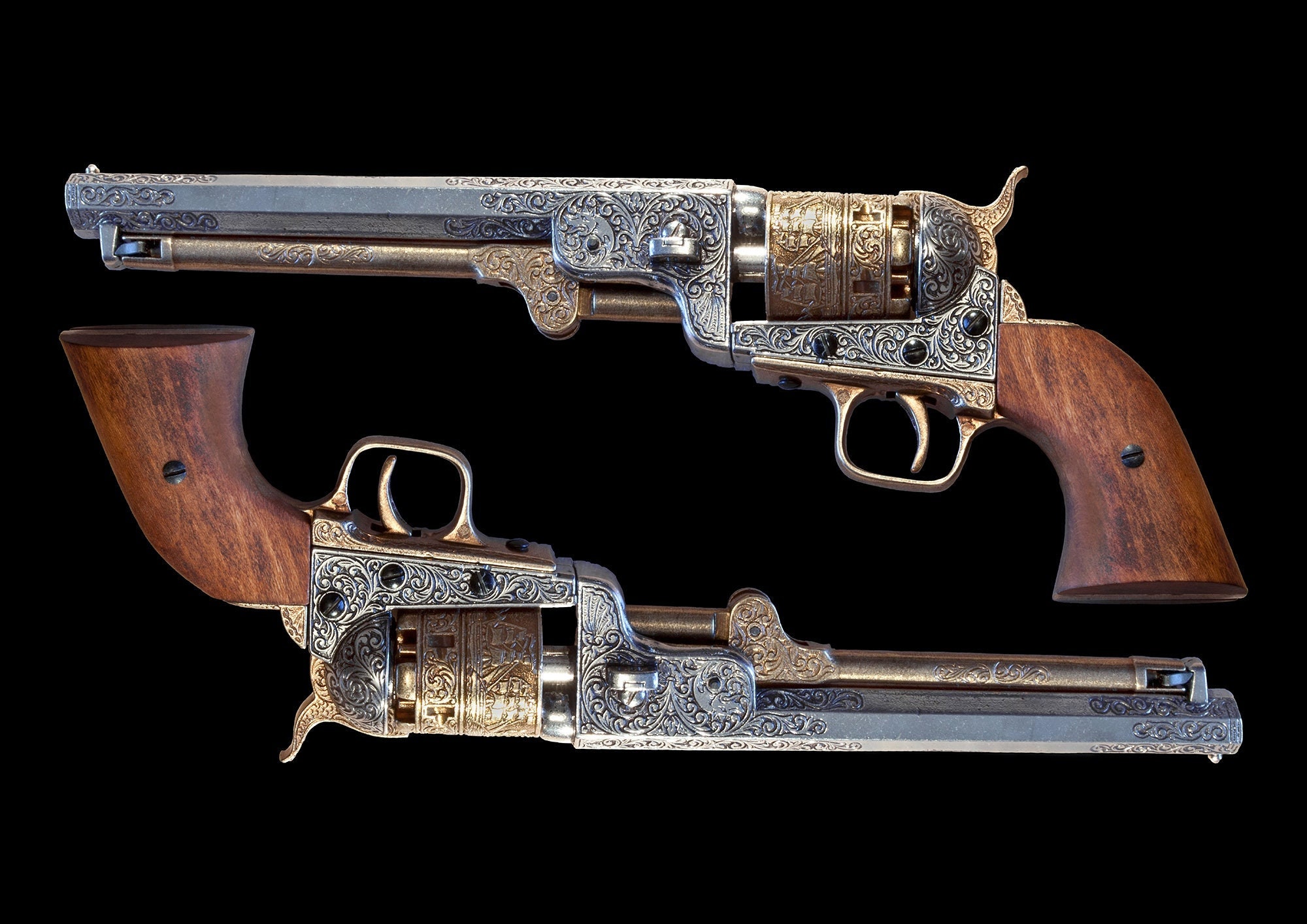 Colt Revolver "peacemaker" Photographic Print,beautiful Decorated ...