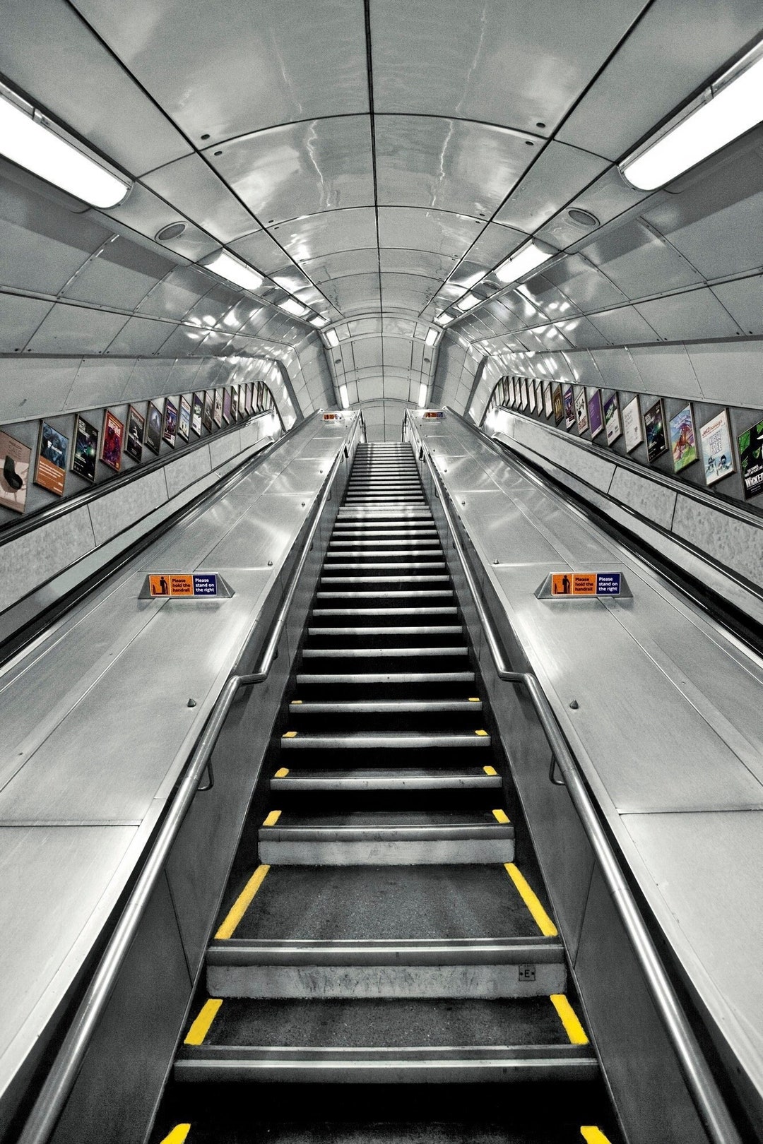 London Underground 1 Photography Art, Tube Station Photographic Wall ...