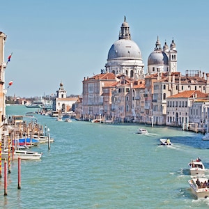 Venice Skyline Landscape Photography, Traditional Venice Cityscape ...